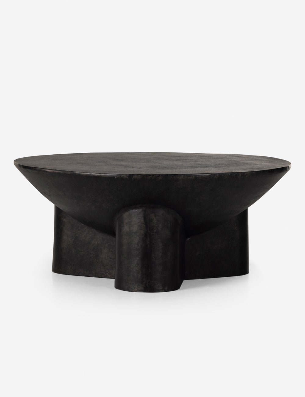 Lagos Round Metal Pedestal Coffee Table