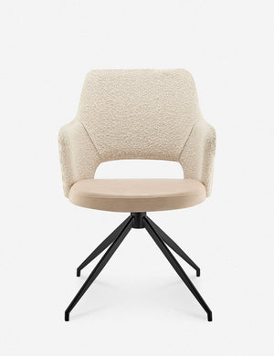 April Boucle Office Chair