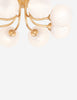 Keller Gold Semi-Flush Mount Ceiling Light