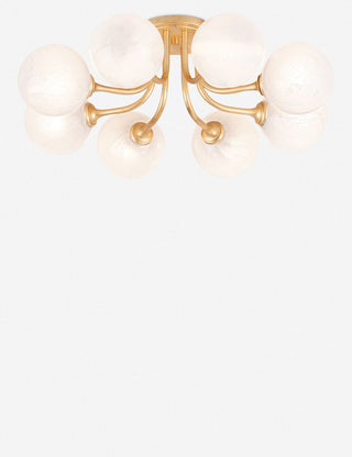 Keller Gold Semi-Flush Mount Ceiling Light
