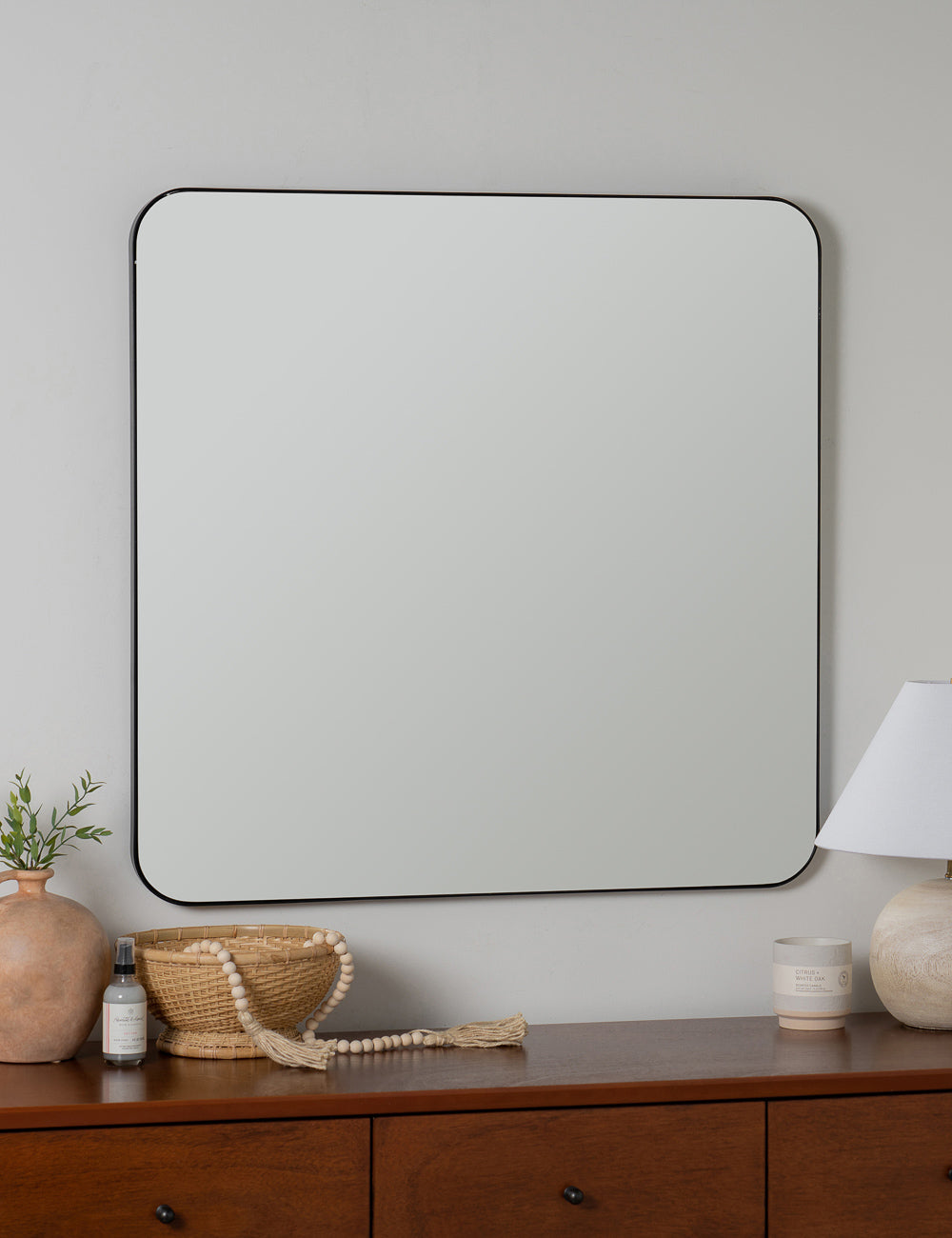 Ruth Modern Square Wall Mirror