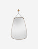 Arteriors Norissa Brass + Leather Mirror