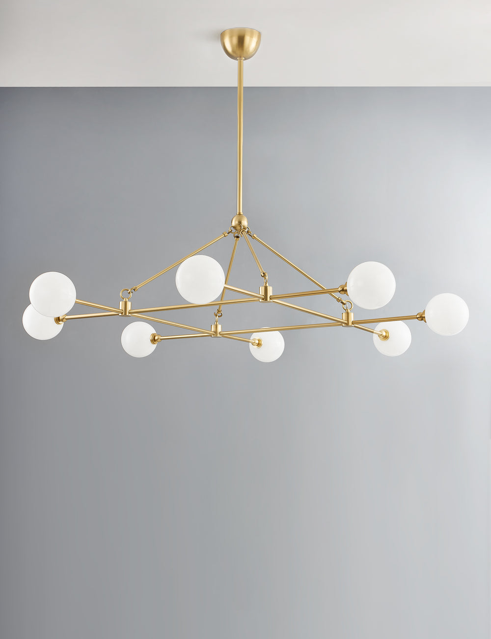 Helia Modern Brass Chandelier