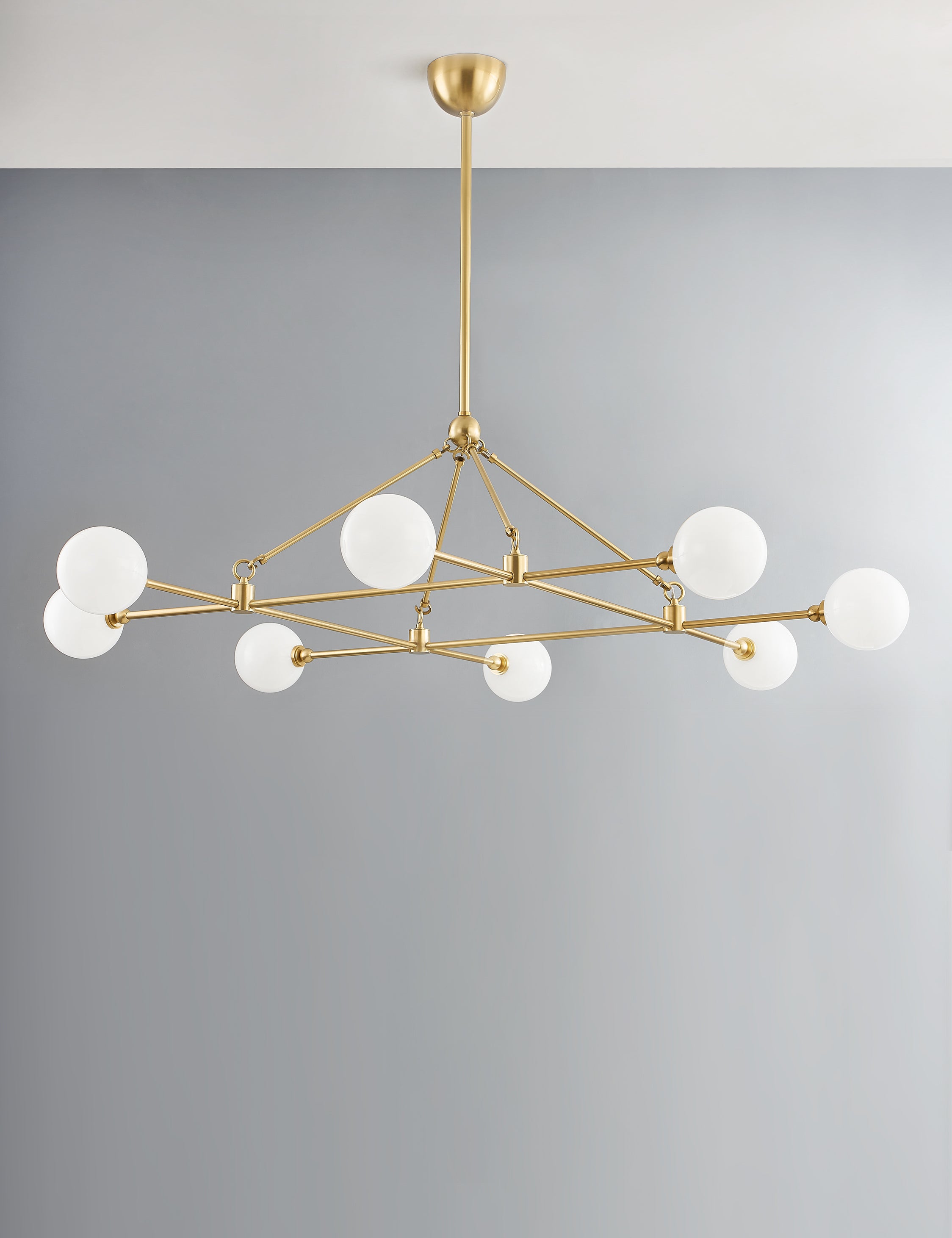 Helia Modern Brass Chandelier