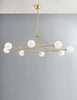 Helia Modern Brass Chandelier
