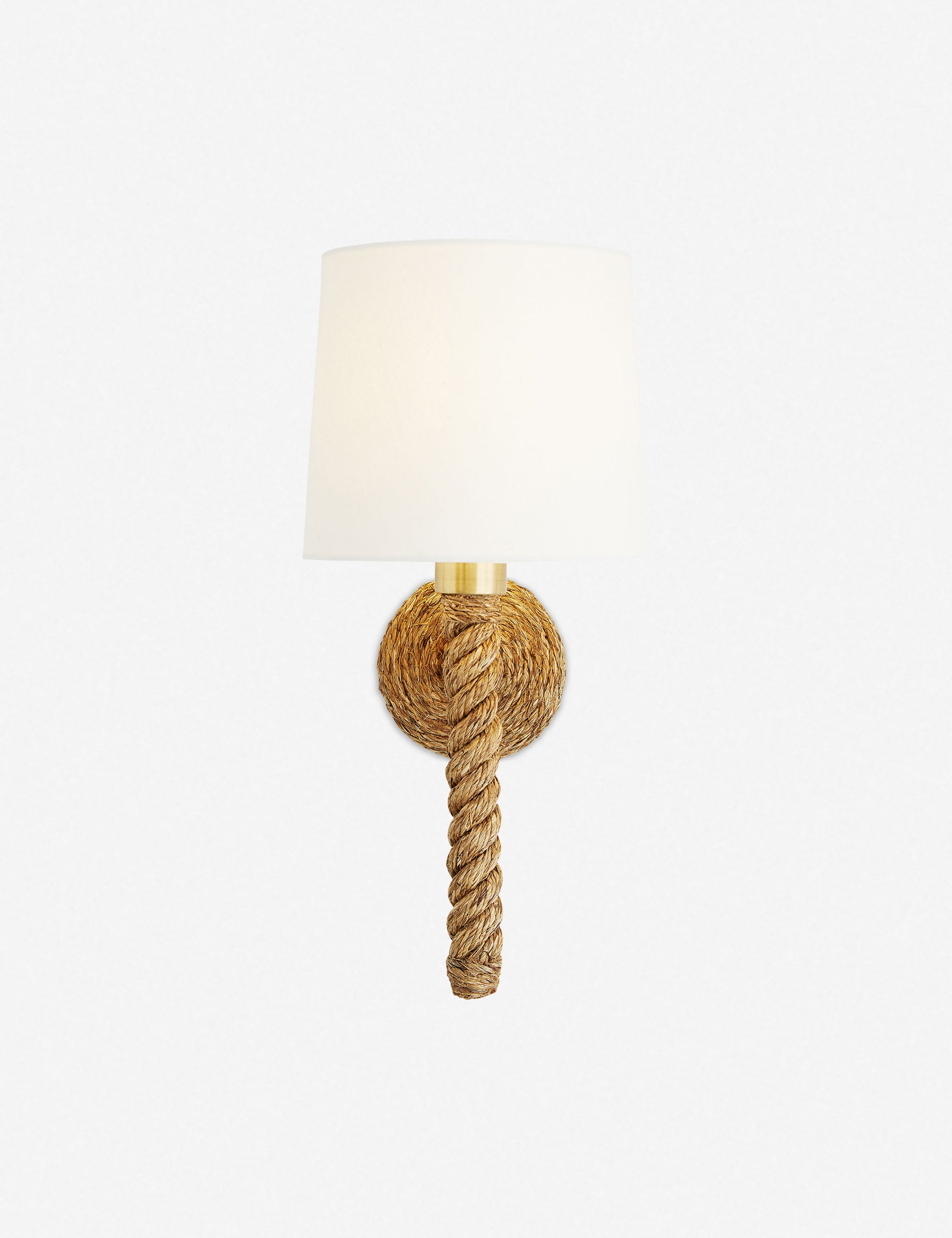 Douglas Jute Torchiere Sconce by Arteriors