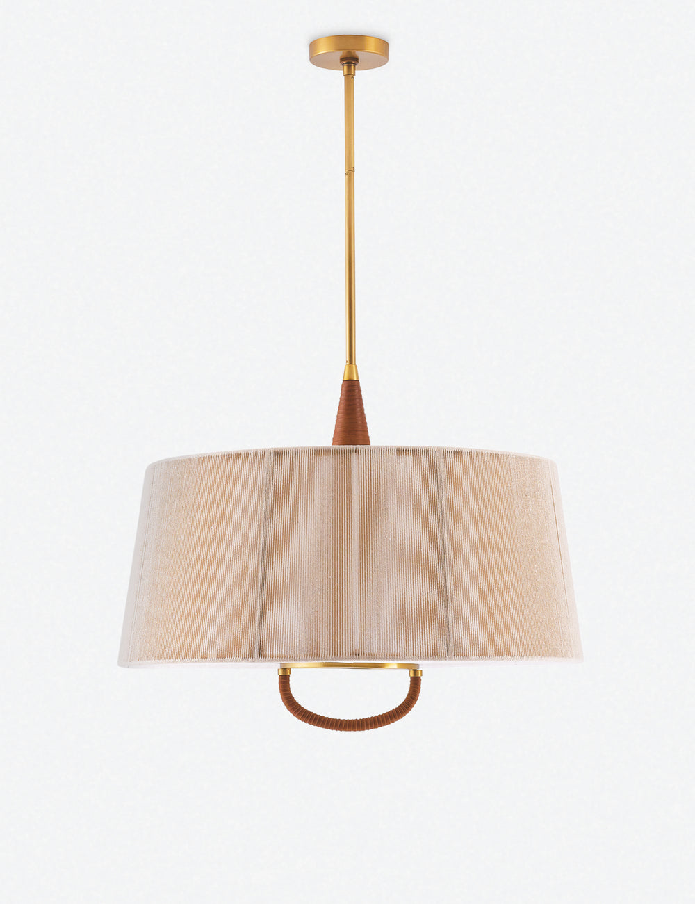 Middlebury Leather Pendant Light by Arteriors