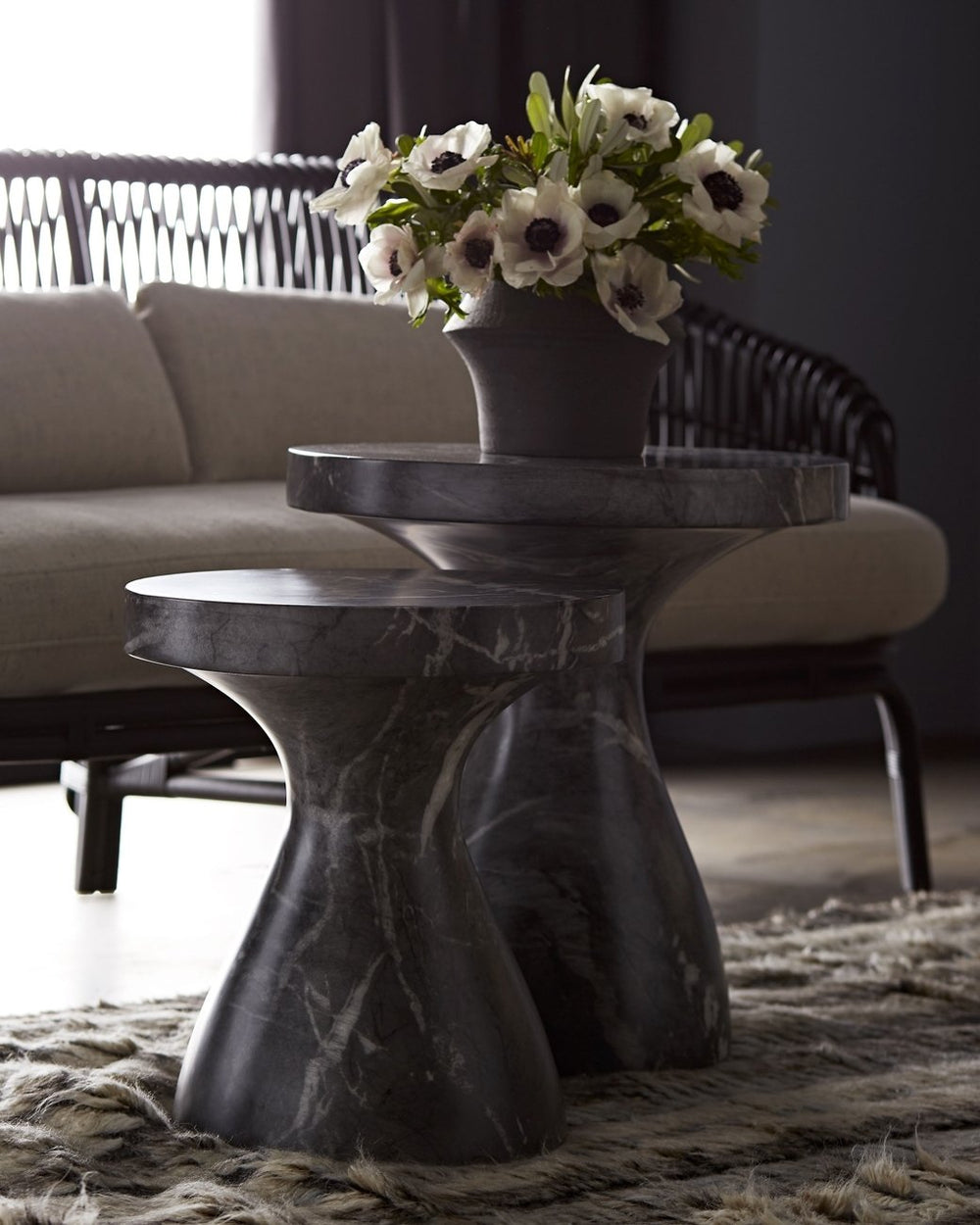 Serafina Round Side Table by Arteriors