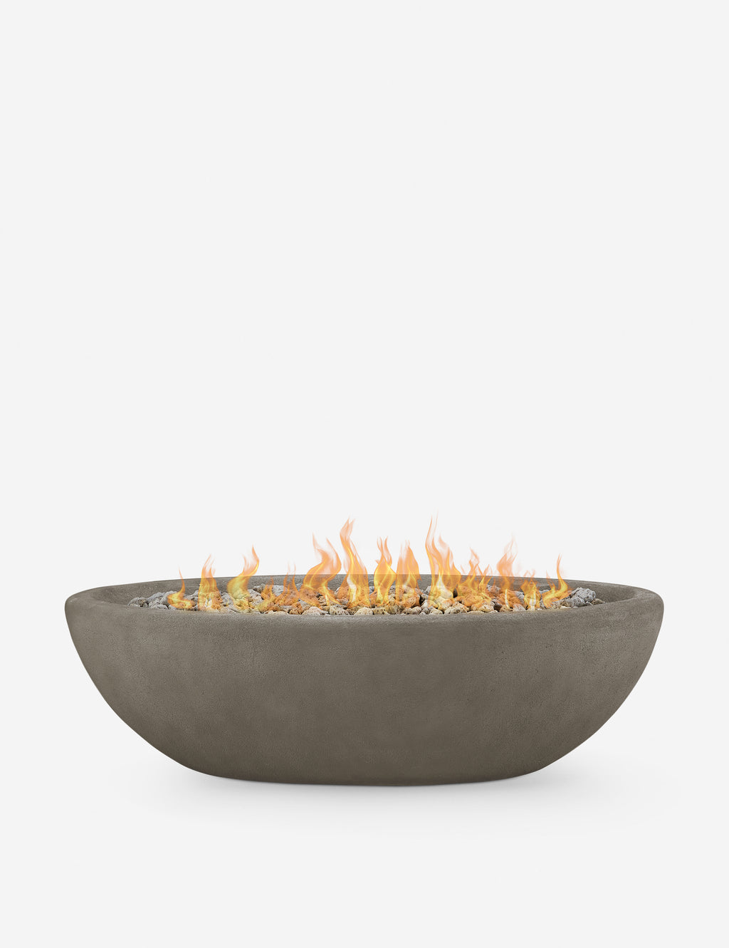 Fernanda Concrete Push-Button Fire Bowl