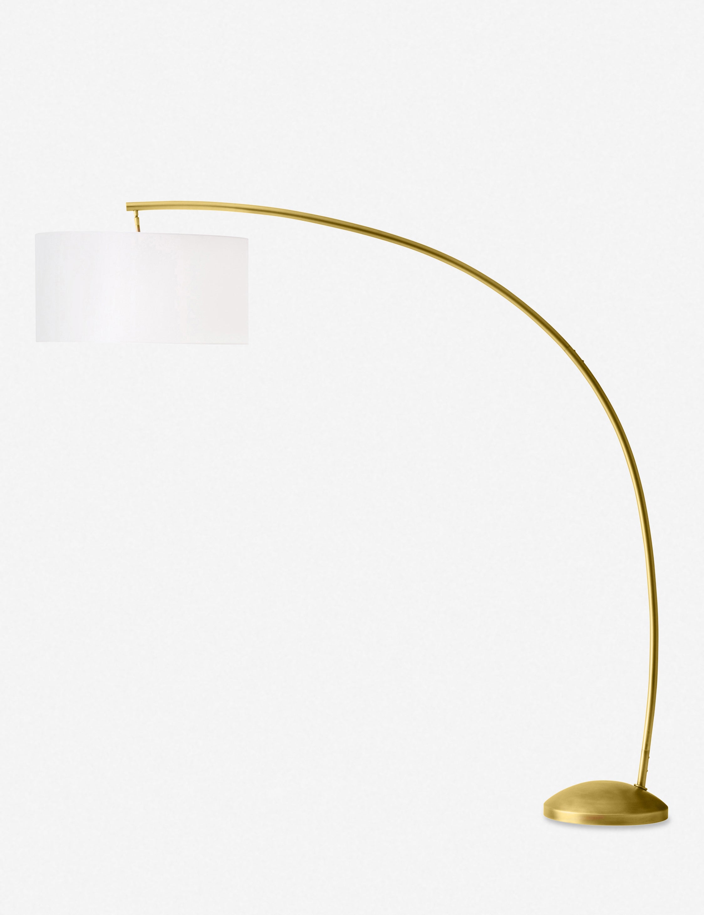 Naples Adjustable Curved Floor Lamp by Arteriors