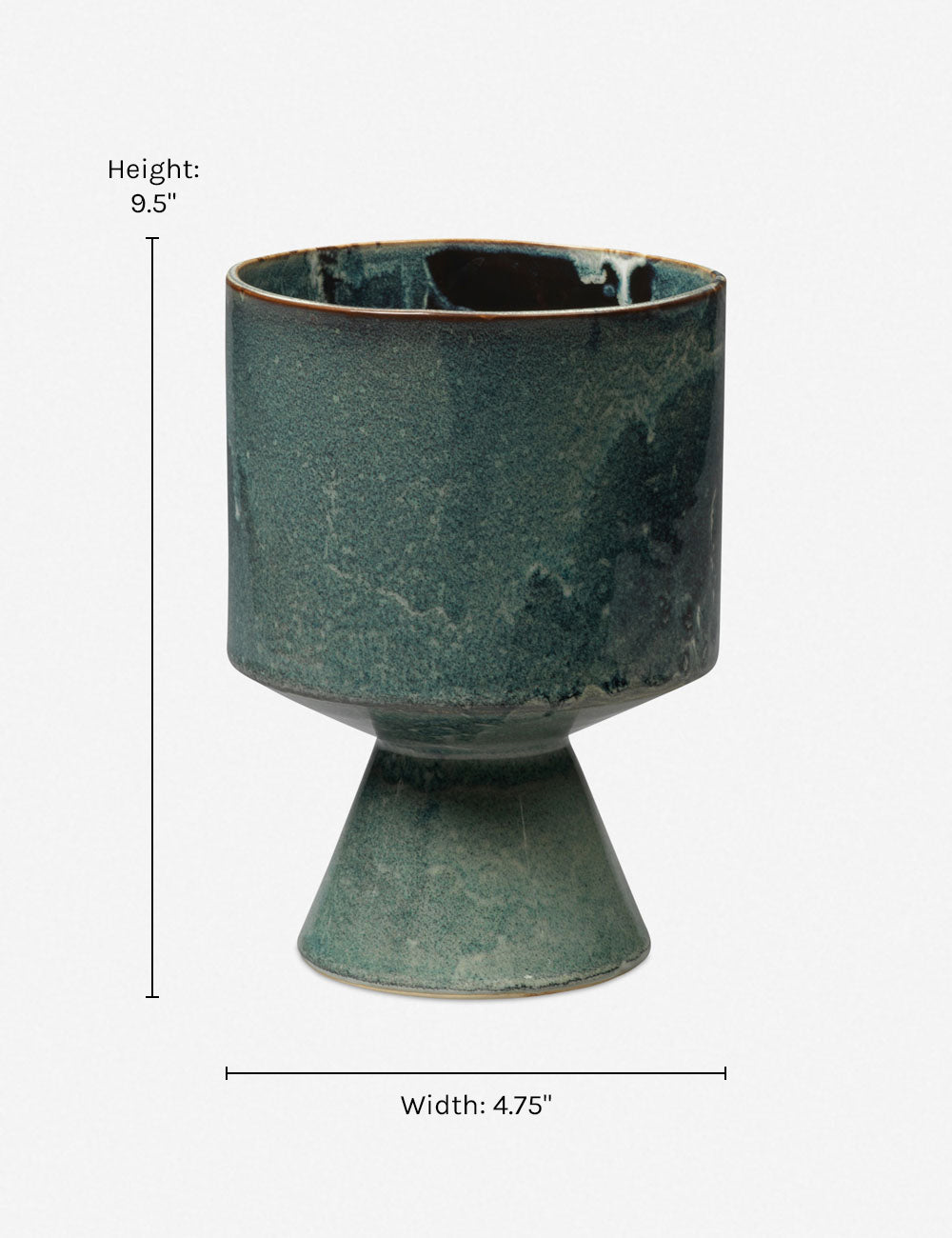 Oriahn Decorative Ceramic Pots (Set of 3)
