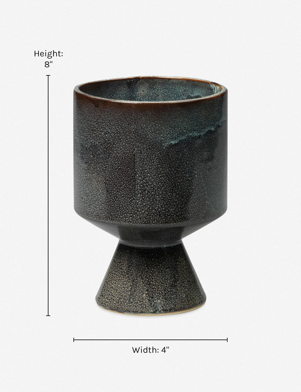 Oriahn Decorative Ceramic Pots (Set of 3)