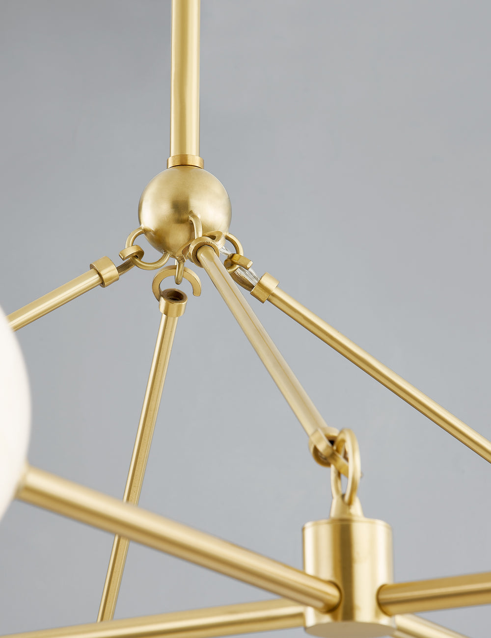 Helia Modern Brass Chandelier