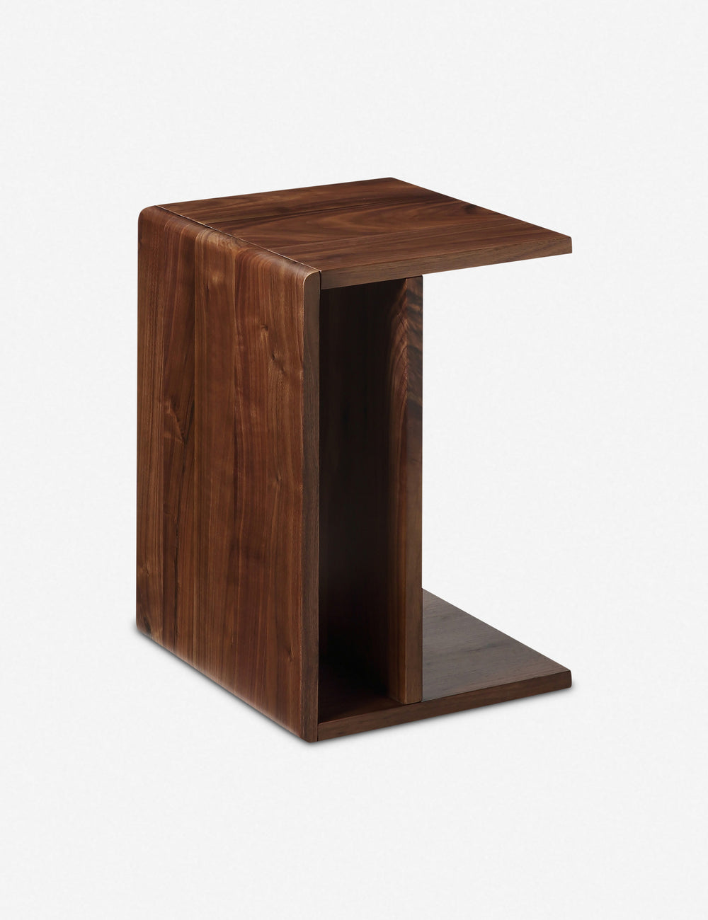 Ahn Minimalist Wood Side Table