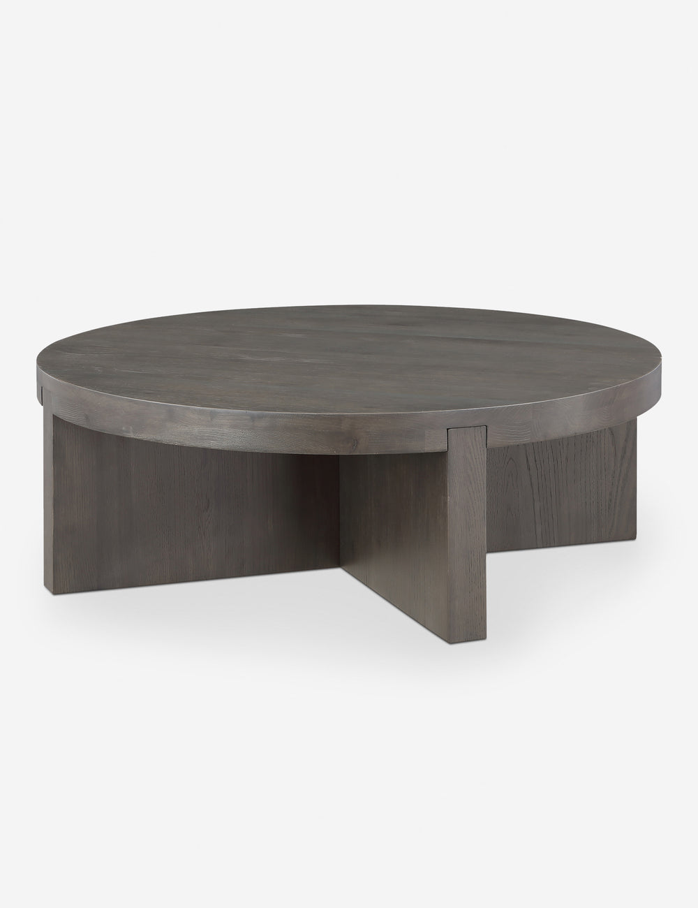 Alford Round + Solid Oak Coffee Table