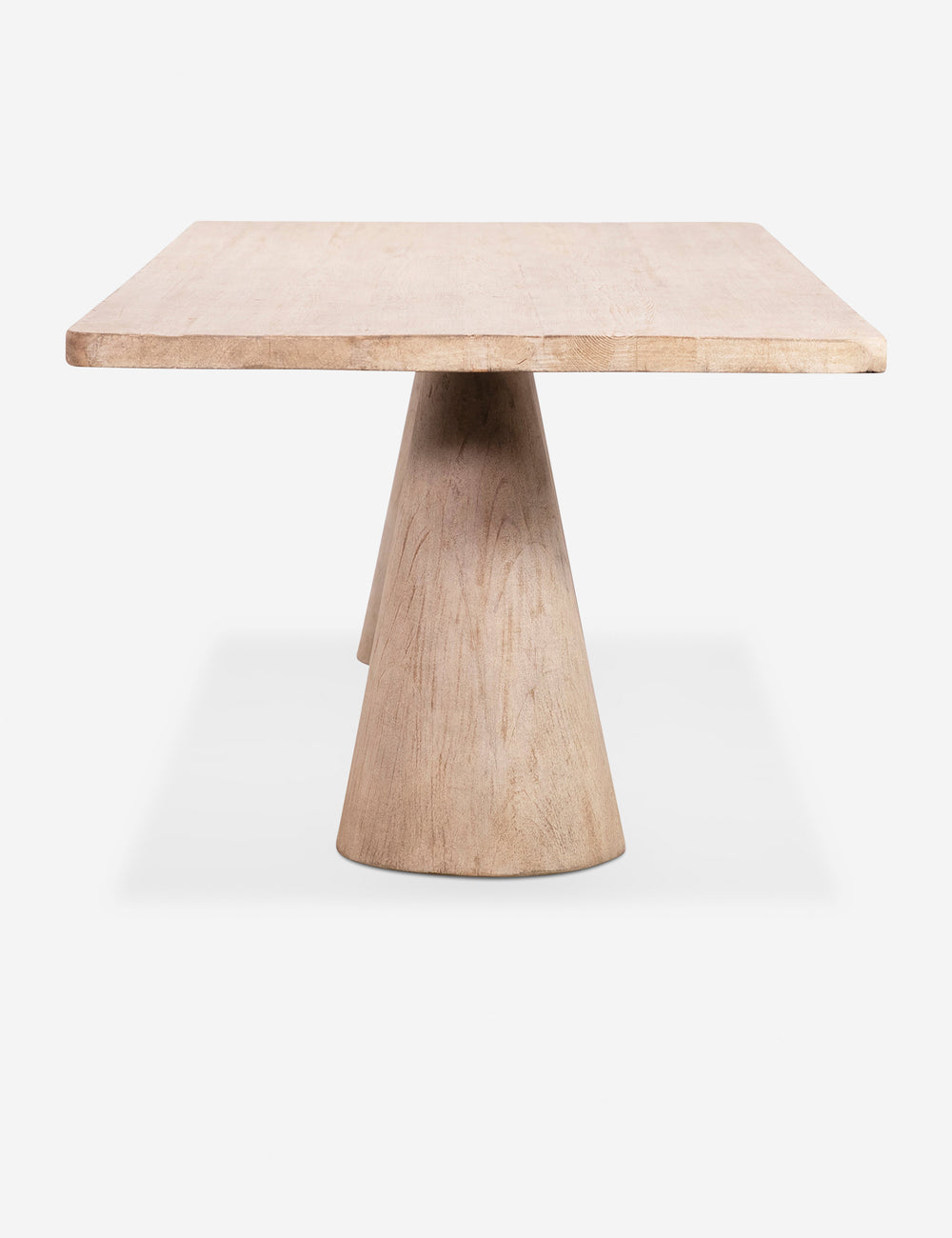 Horton Minimalist Light Wood Dining Table