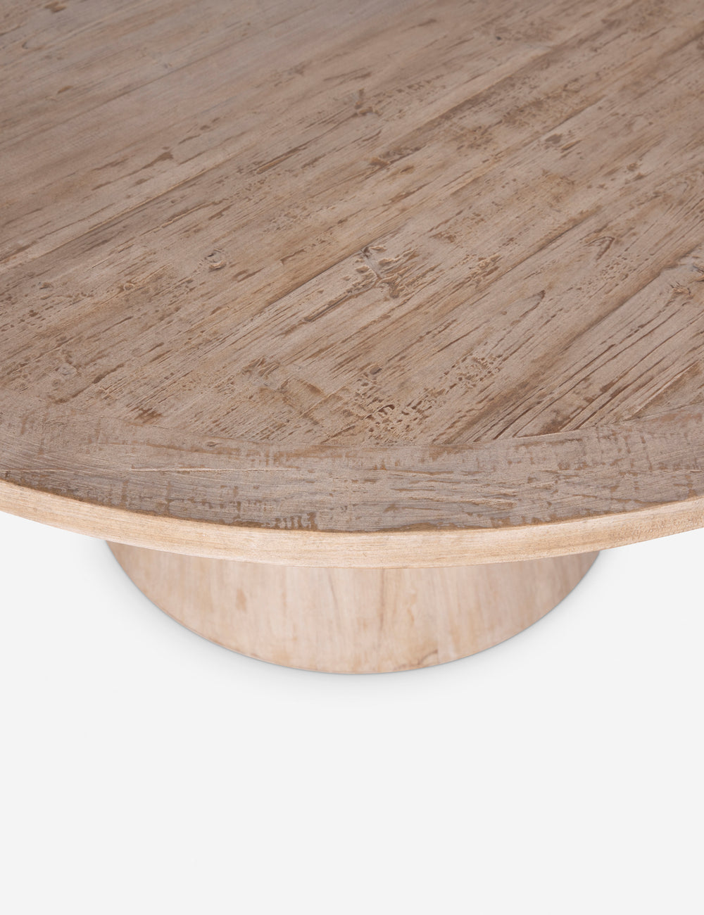 Horton Round Light Wood Dining Table