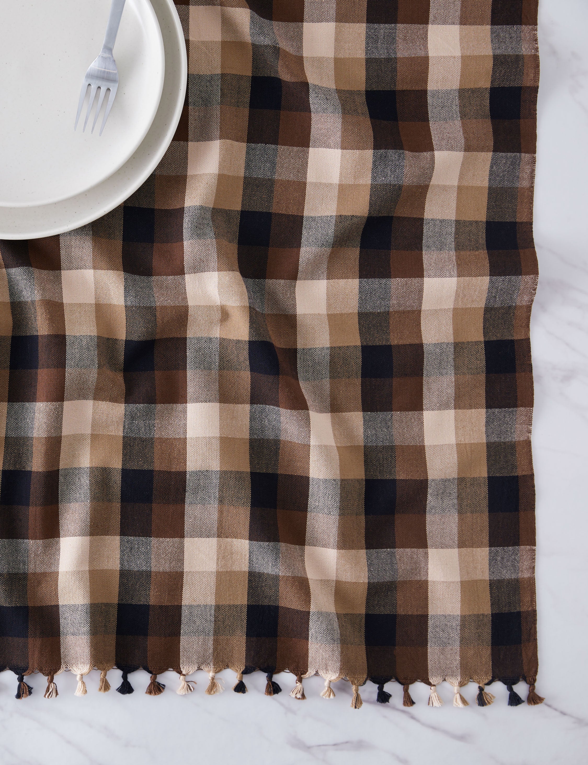 Gingham Cotton Tablecloth by Heather Taylor Home