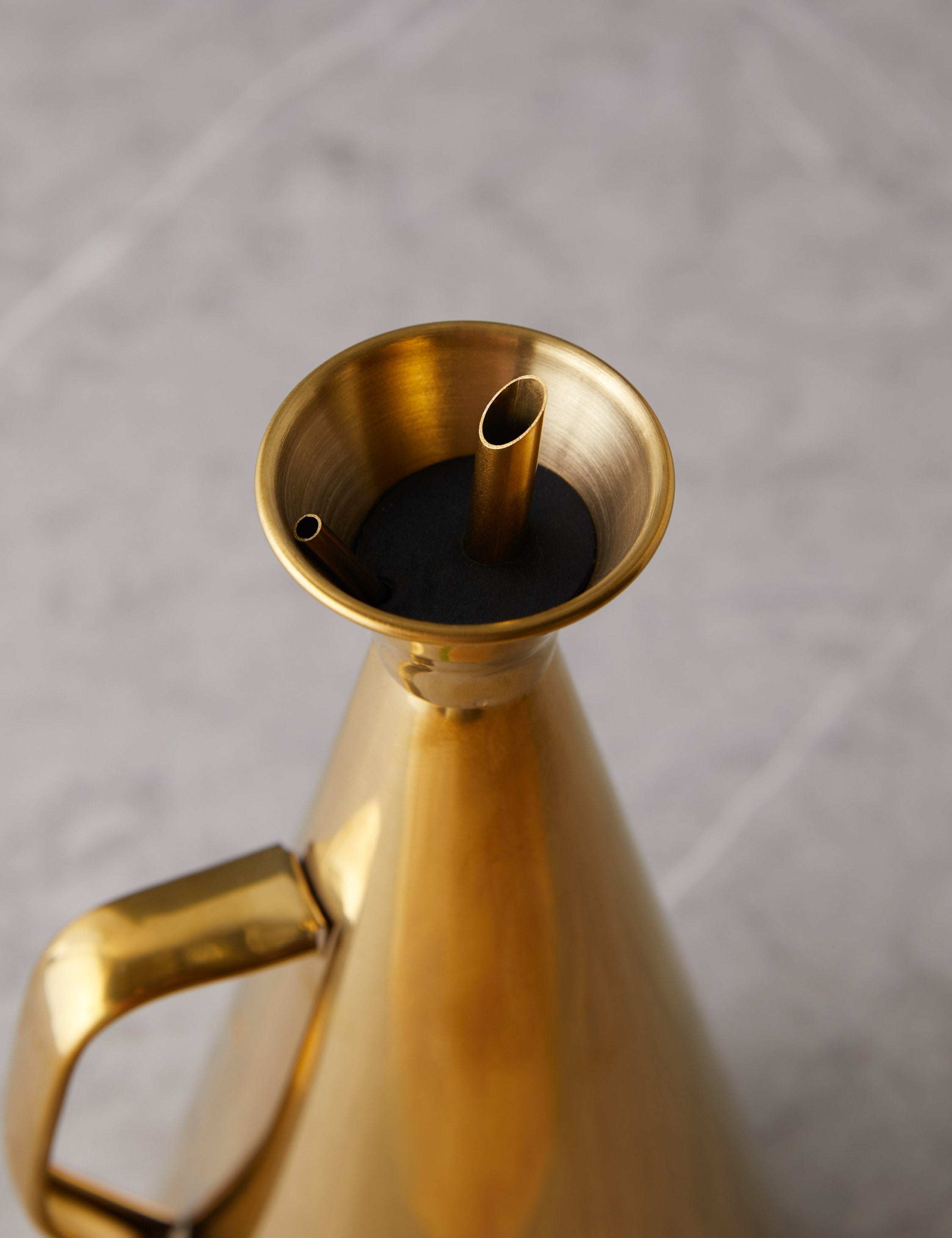 Glenda Stainless Steel Gold Finish Cruet