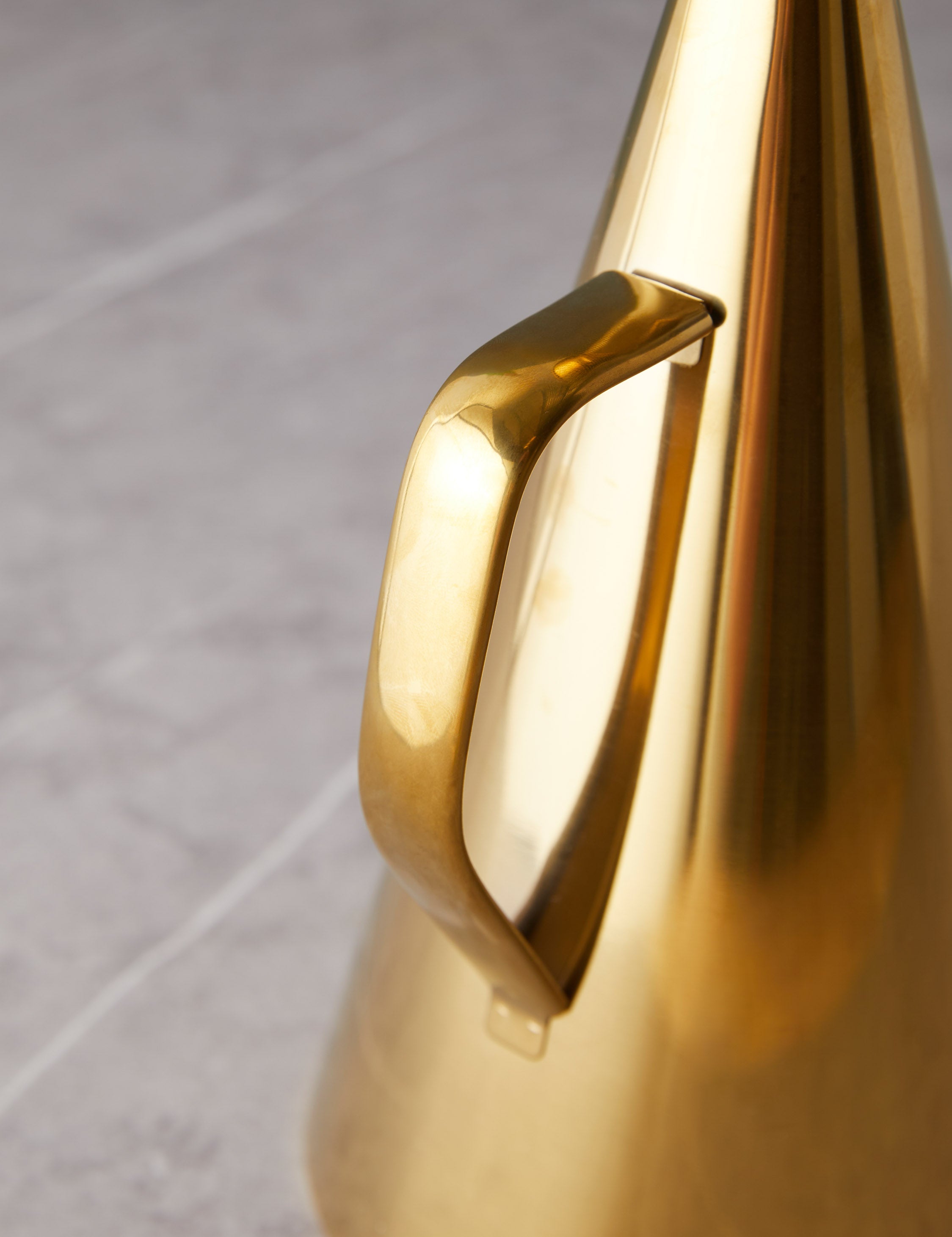 Glenda Stainless Steel Gold Finish Cruet