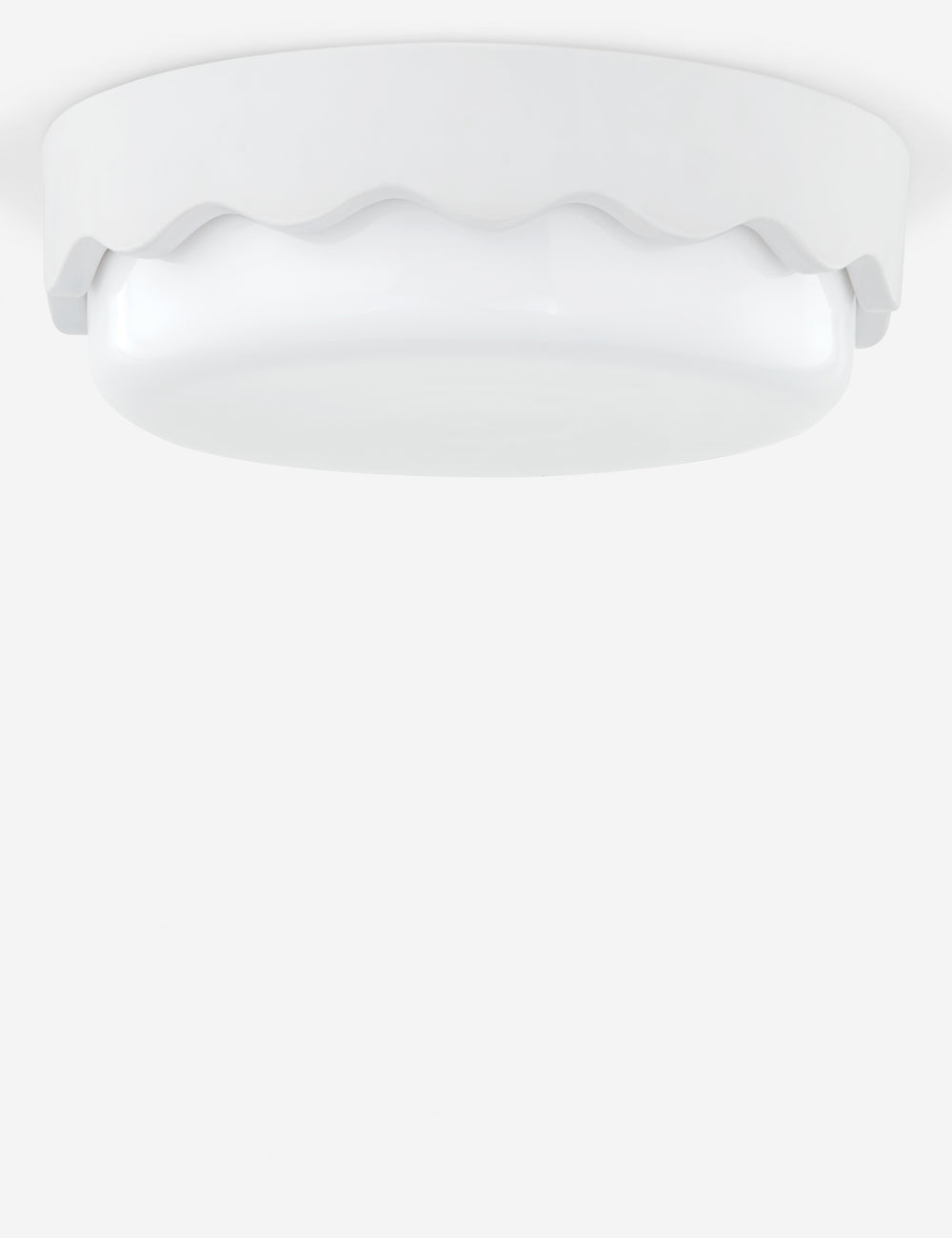 Hani Matte Ceramic Flush Mount Ceiling Light
