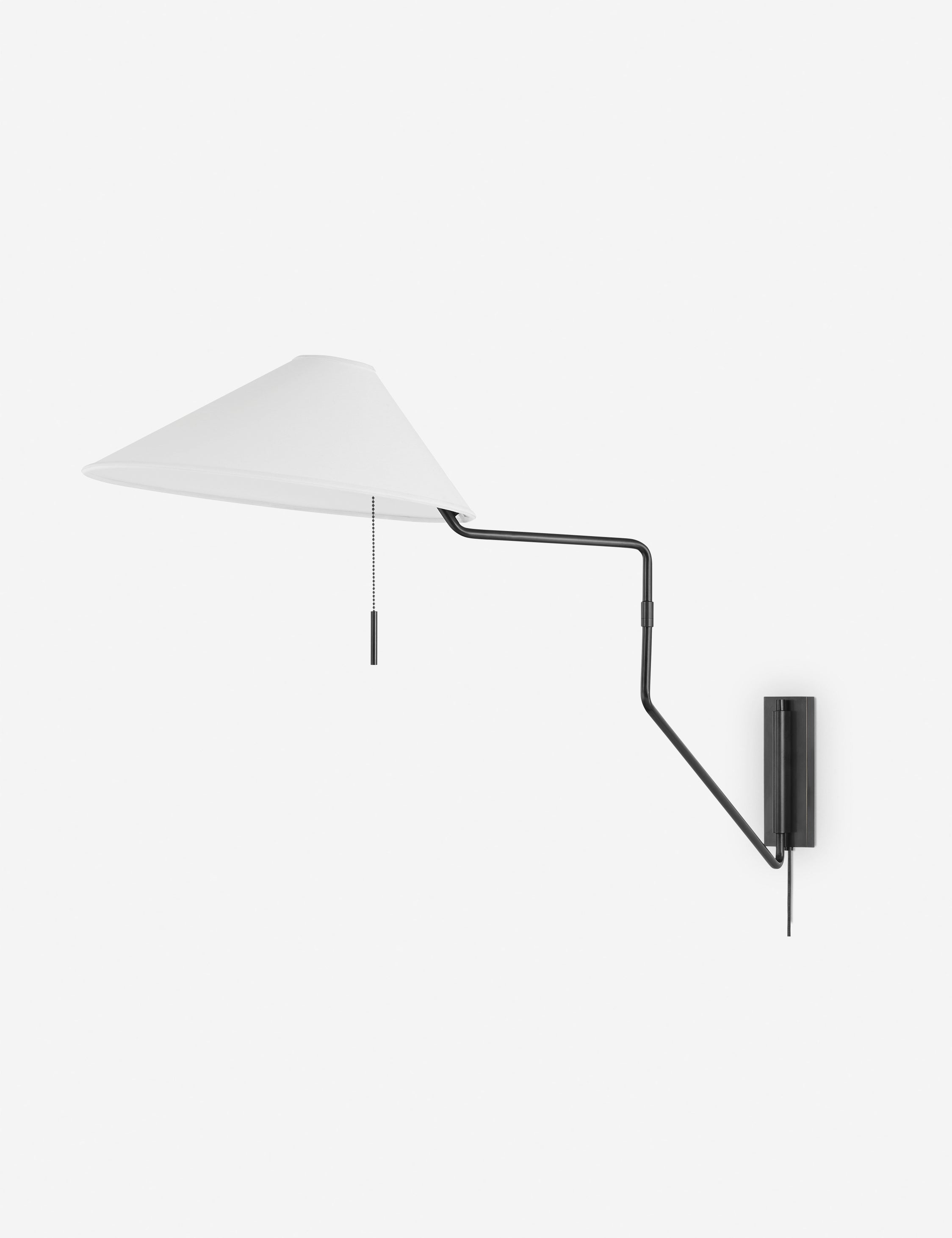 Rex Asymmetrical Plug-In Wall Sconce