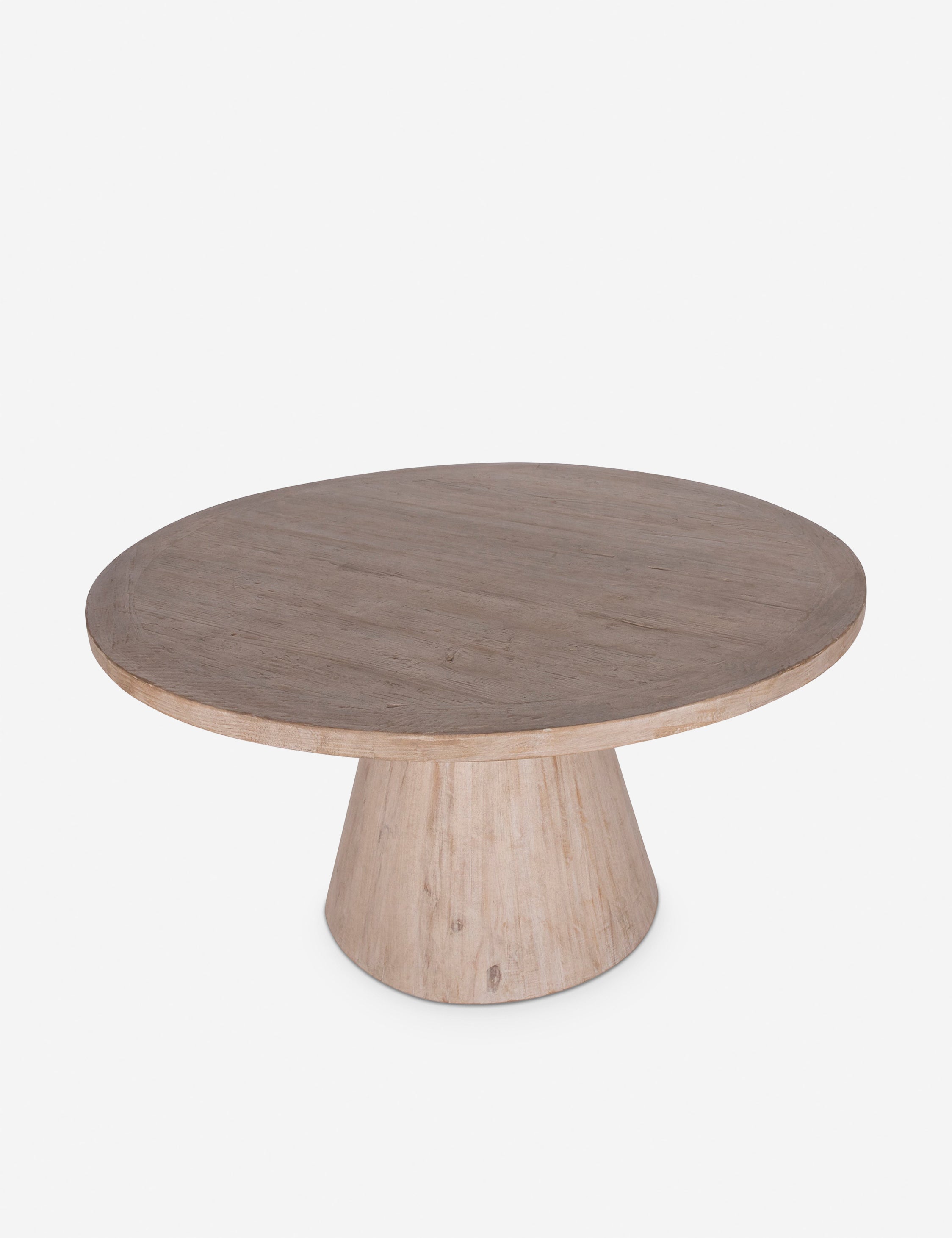 Horton Round Light Wood Dining Table