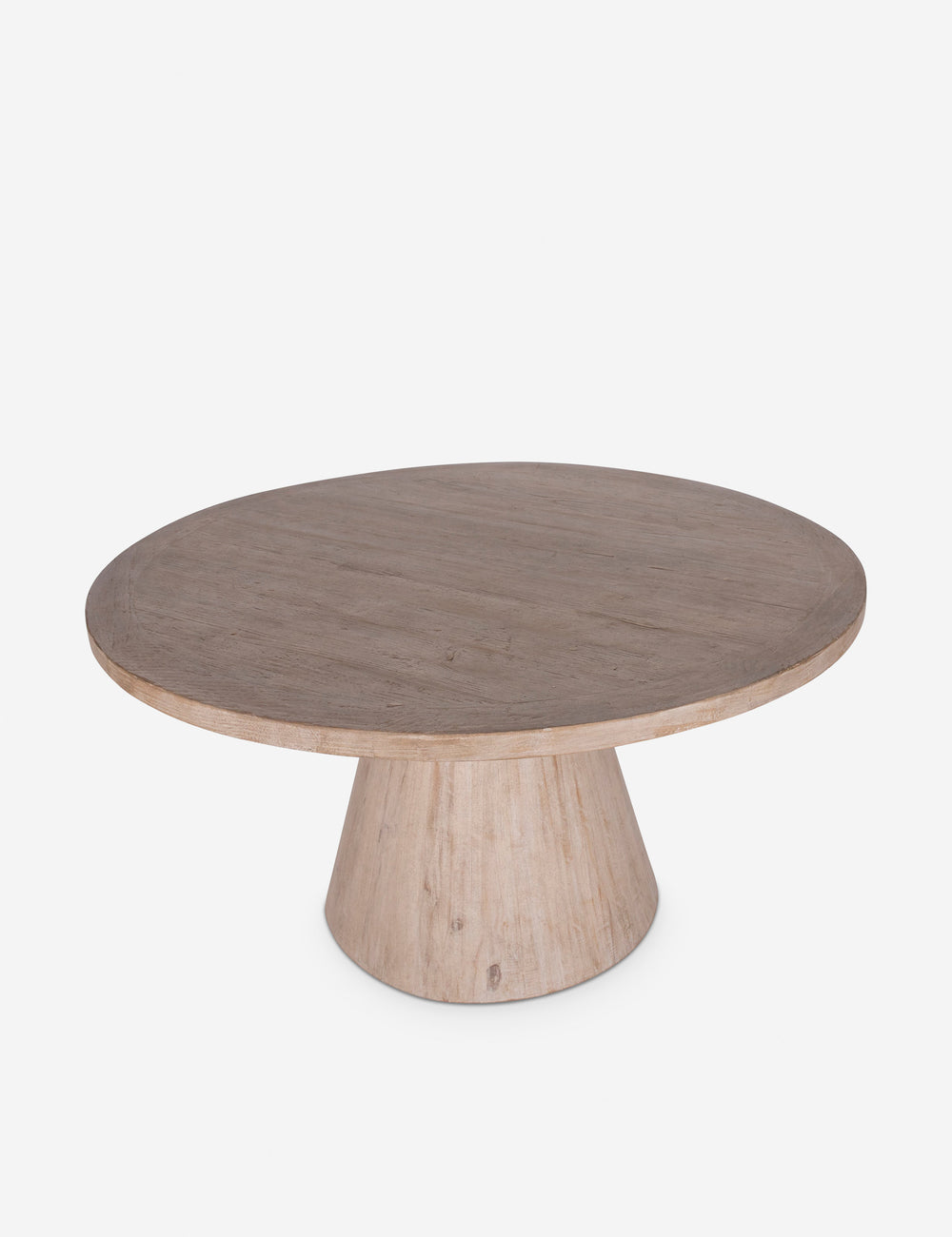Horton Round Light Wood Dining Table