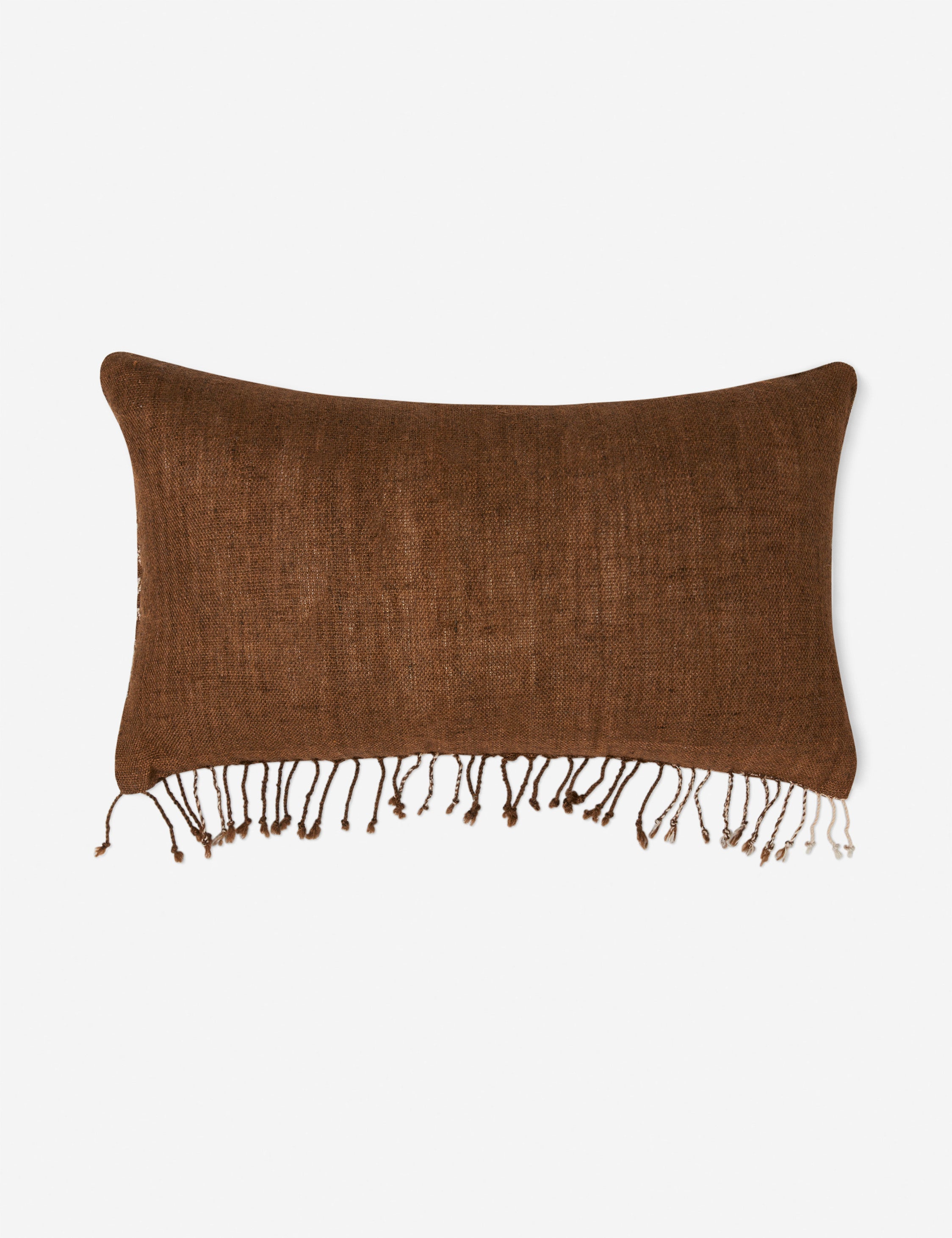 Kavia Handmade Geometric Wool Throw Pillow