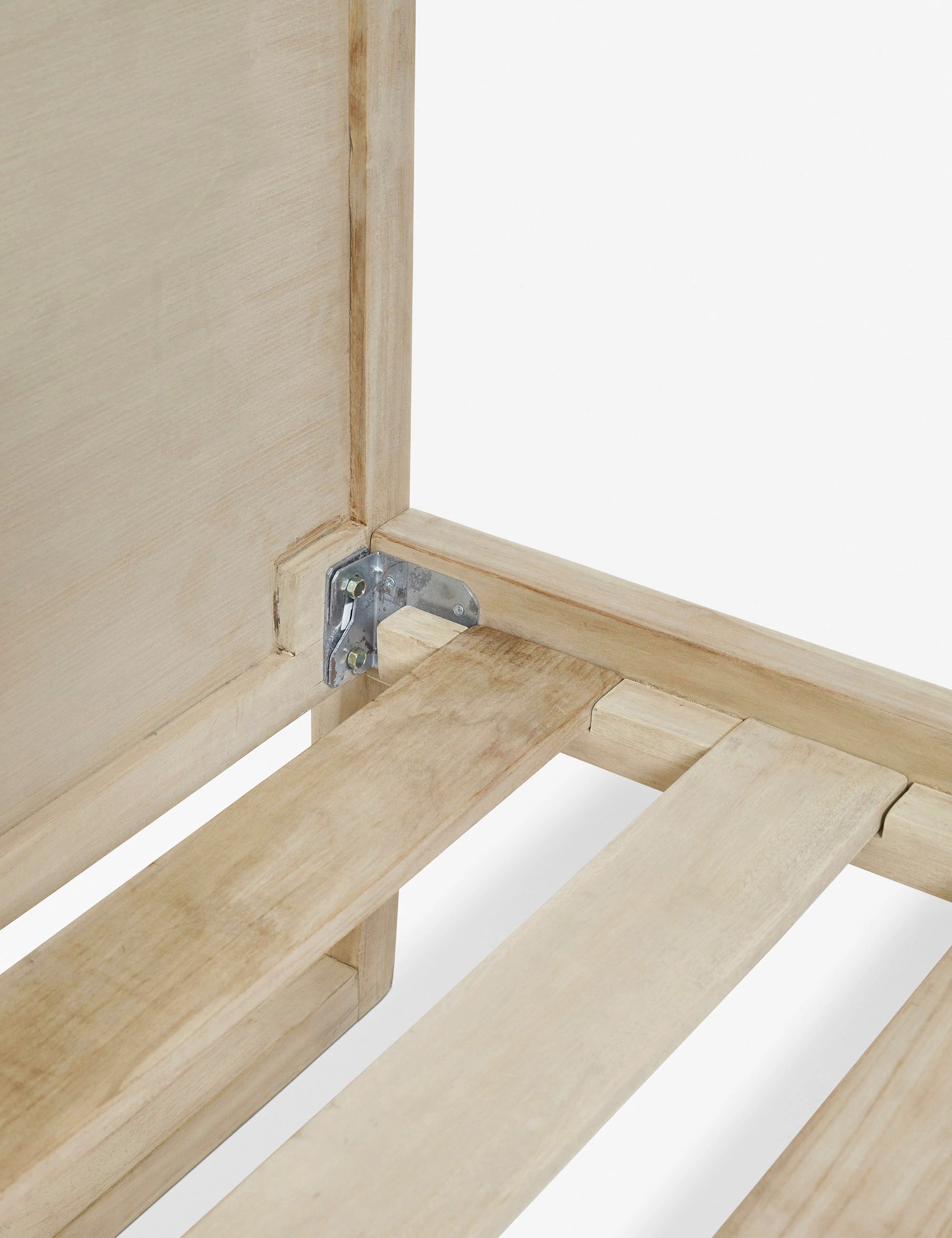 Keiry Wood Canopy Platform Bed