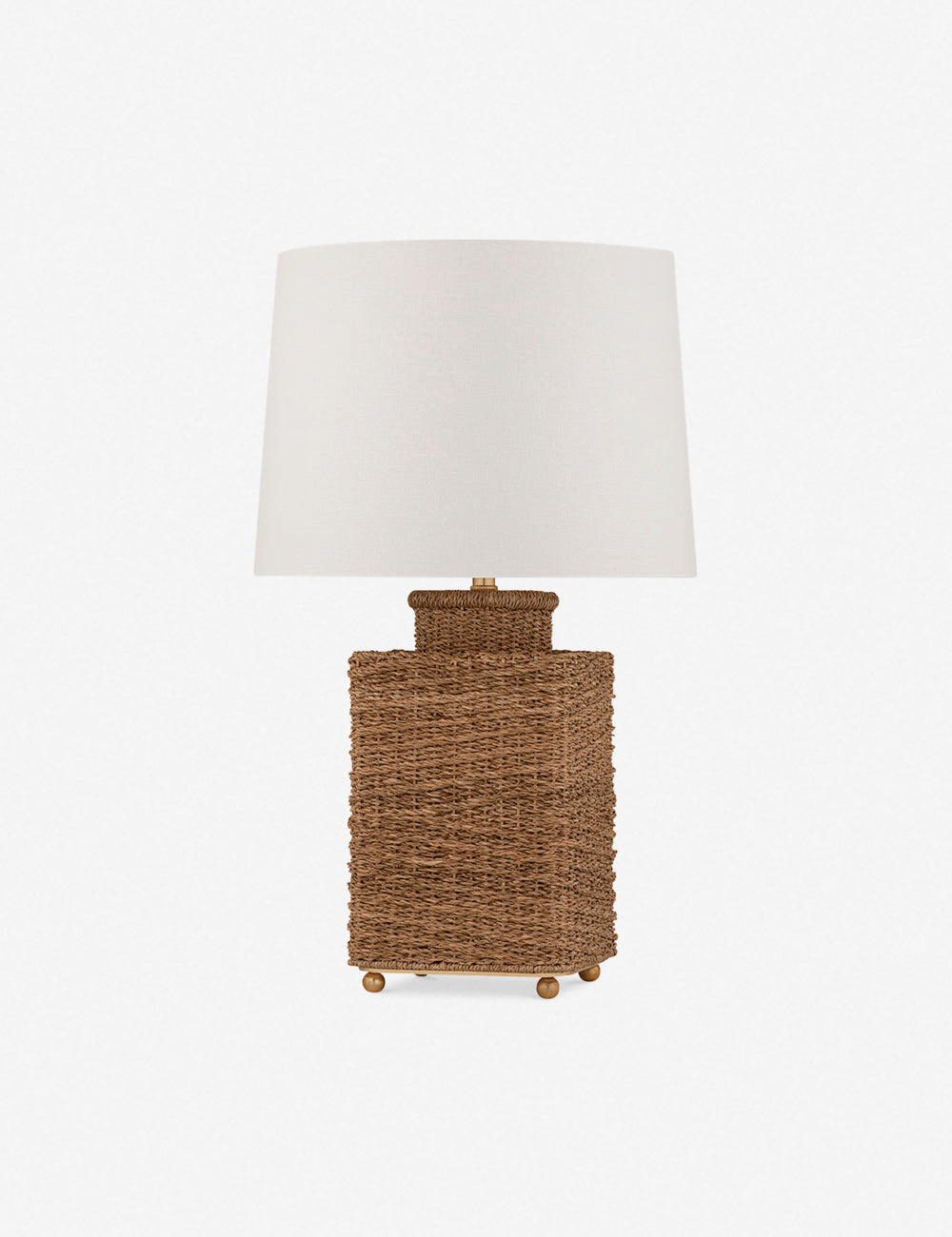 Vinton Rattan Table Lamp With Shade