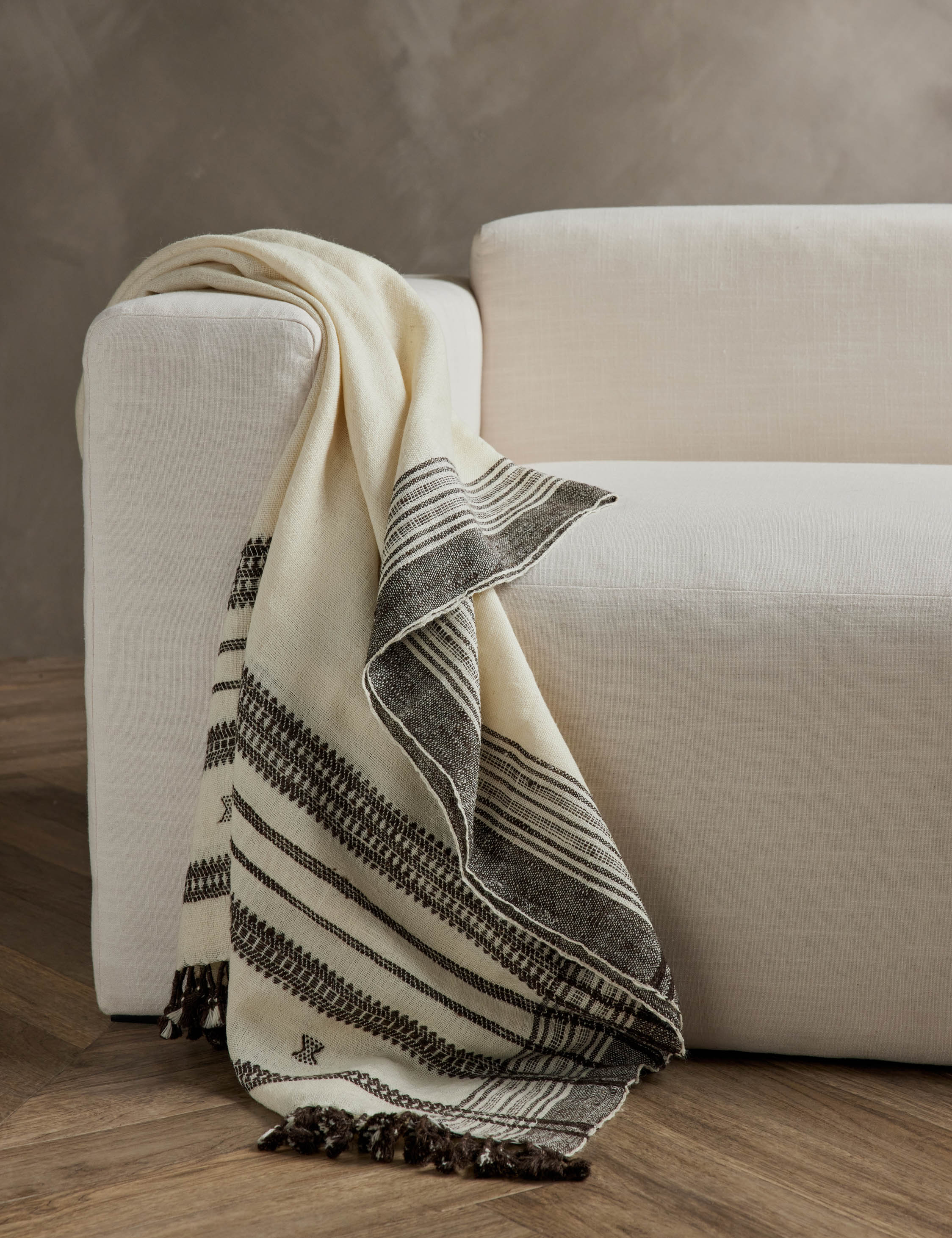 Manorma Handmade Textured Throw Blanket