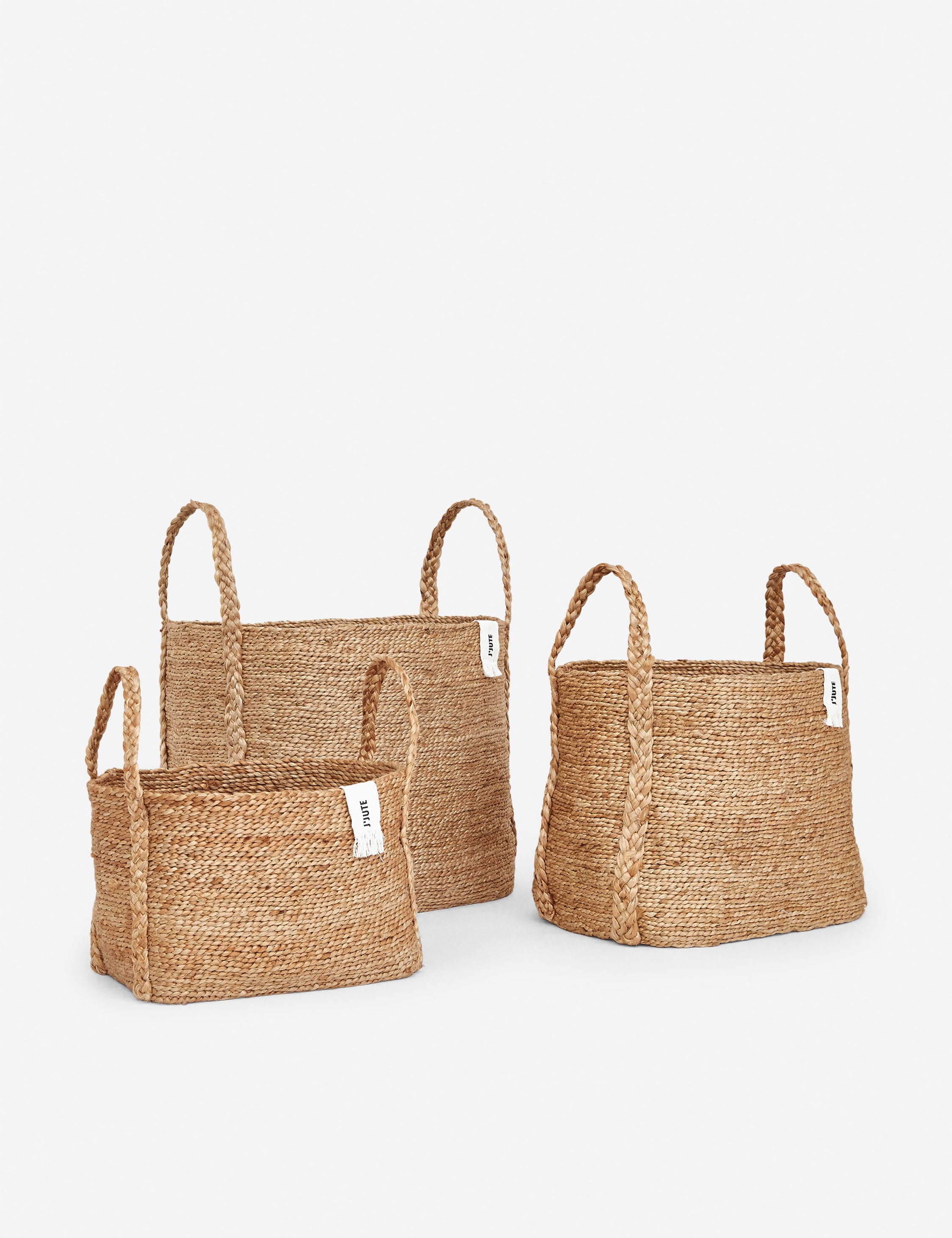 Maya Woven Jute Basket by J'Jute