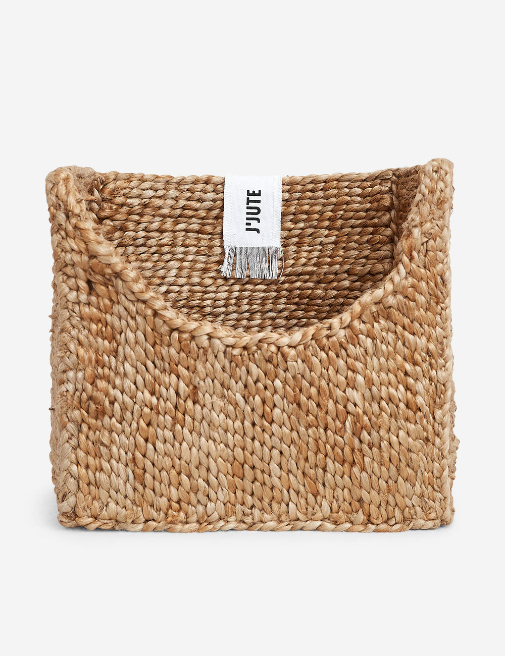 Saddle Woven Jute Cube 25 by J'Jute