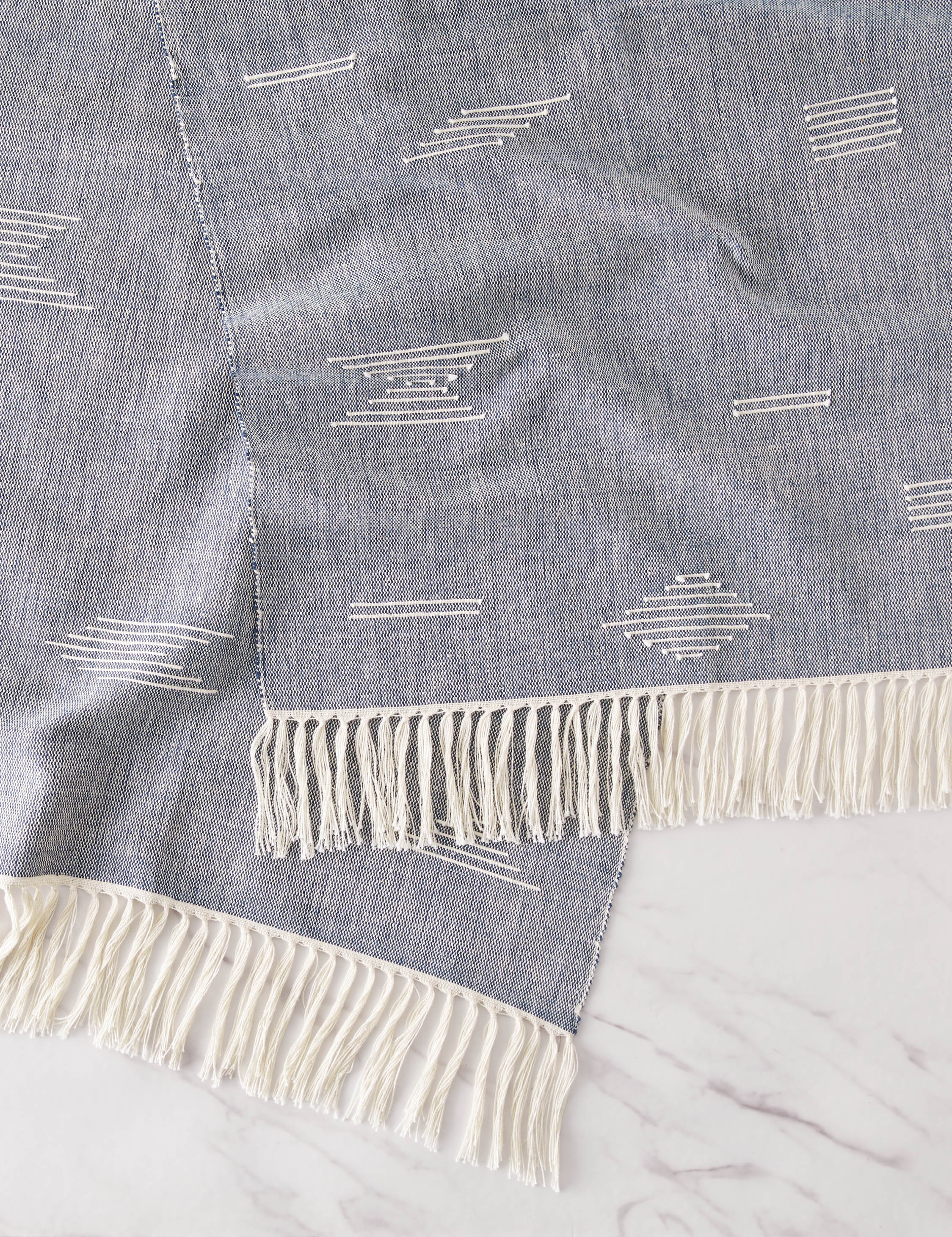 Shapes Handwoven Table Runner by Minna