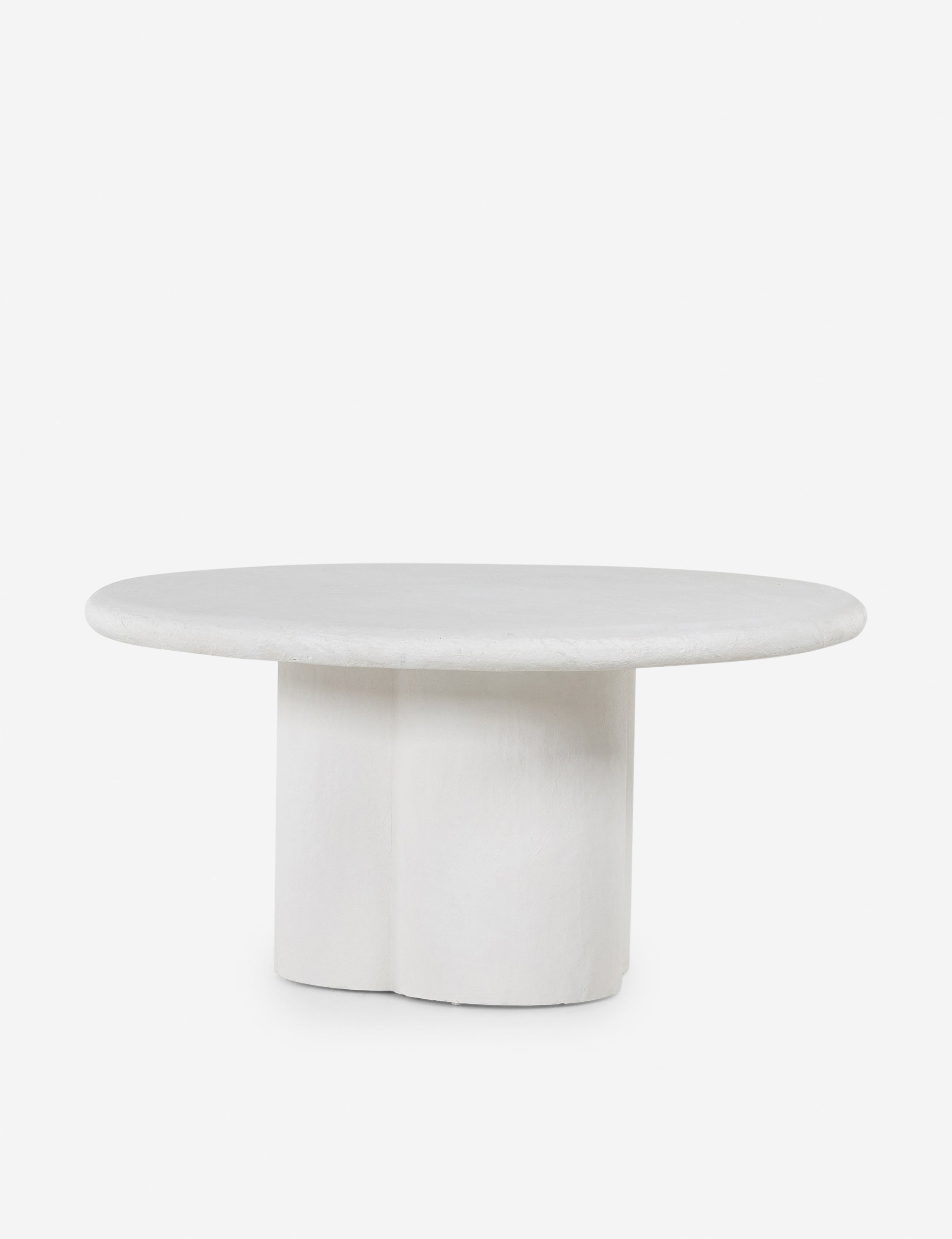 Sol Round Polished Concrete Dining Table