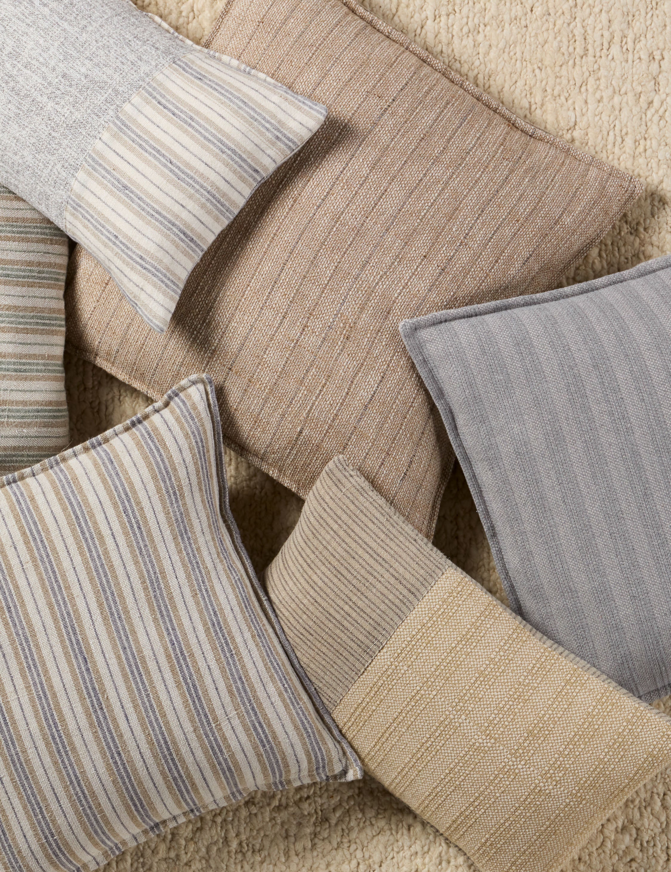 Asger Rustic Reversible Throw Pillow