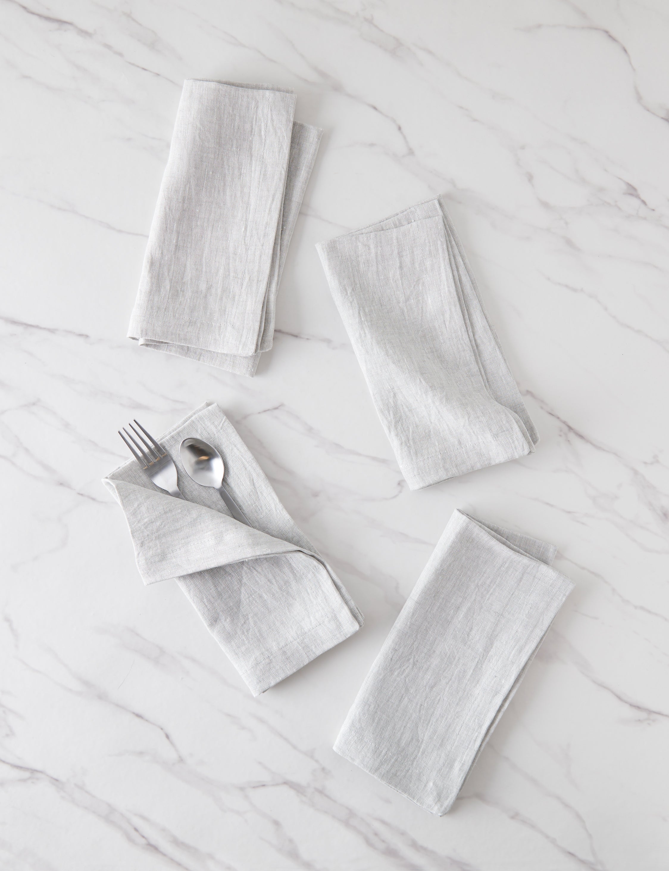 Washed Linen Napkin by Farmhouse Pottery - Set of 4