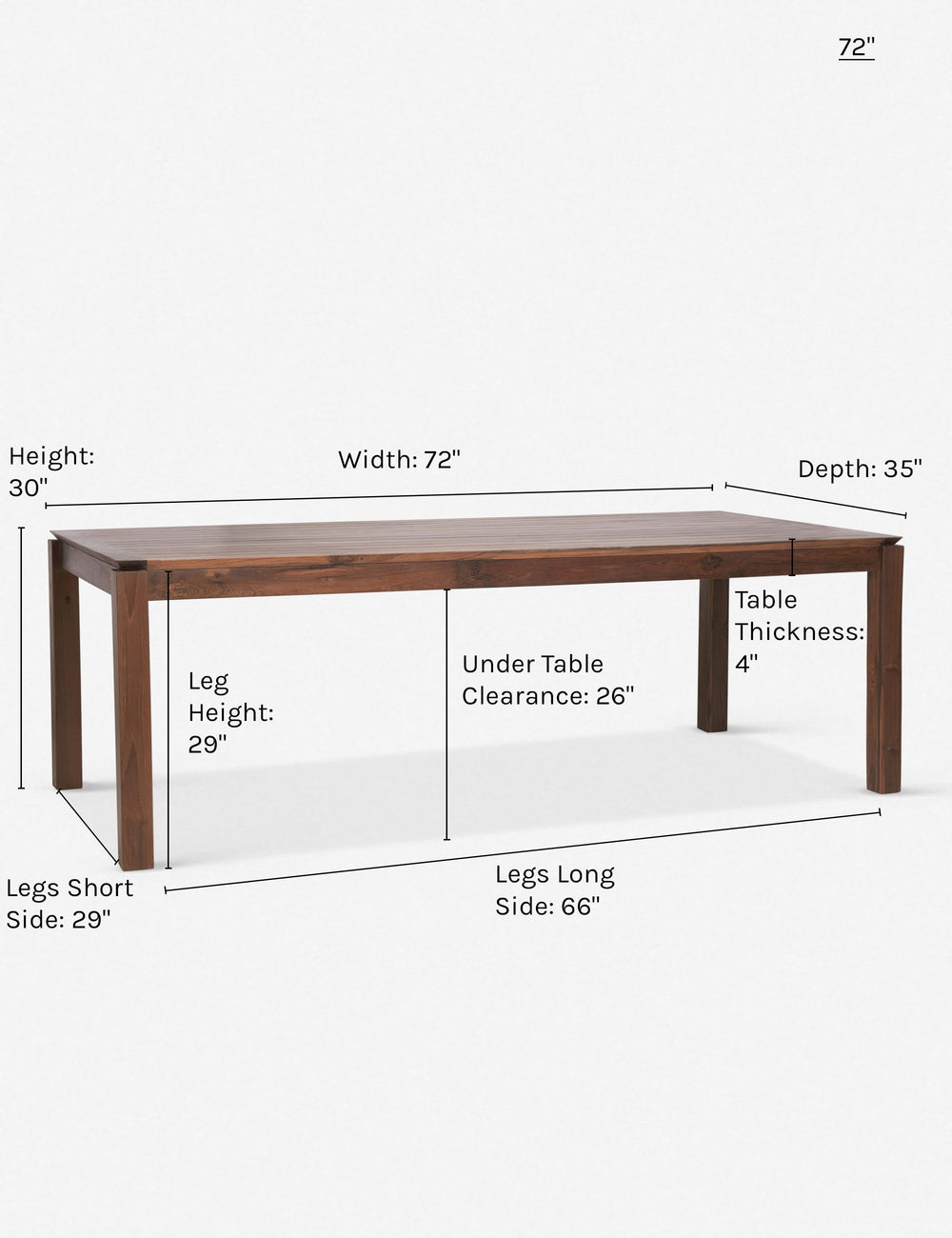 Garner Indoor / Outdoor Dining Table