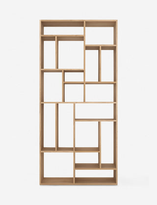 Lira Modern Oak Wood Bookcase