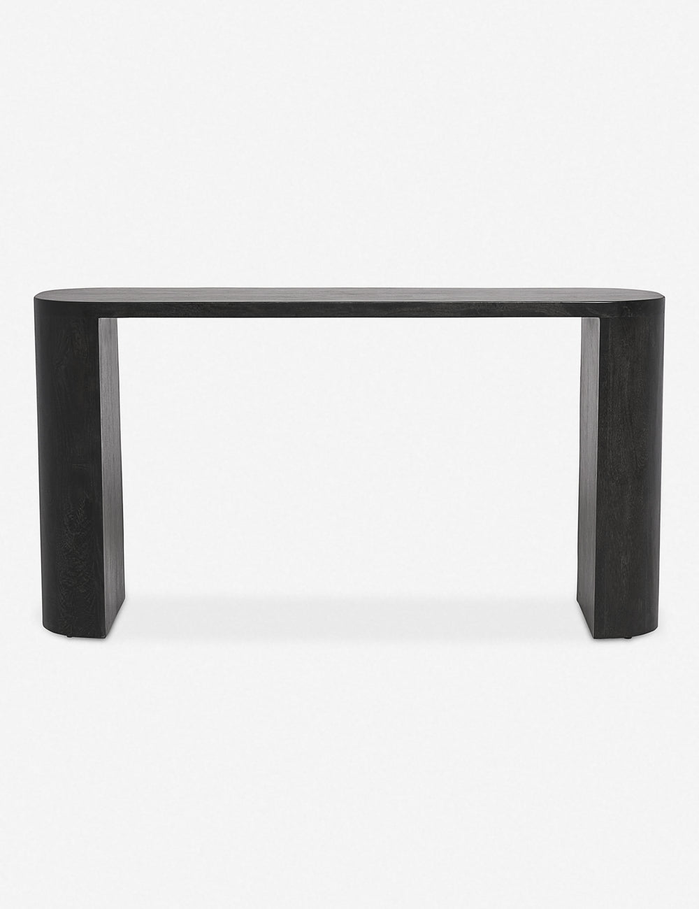 Luna Black Wooden Console Table