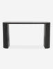 Luna Black Wooden Console Table
