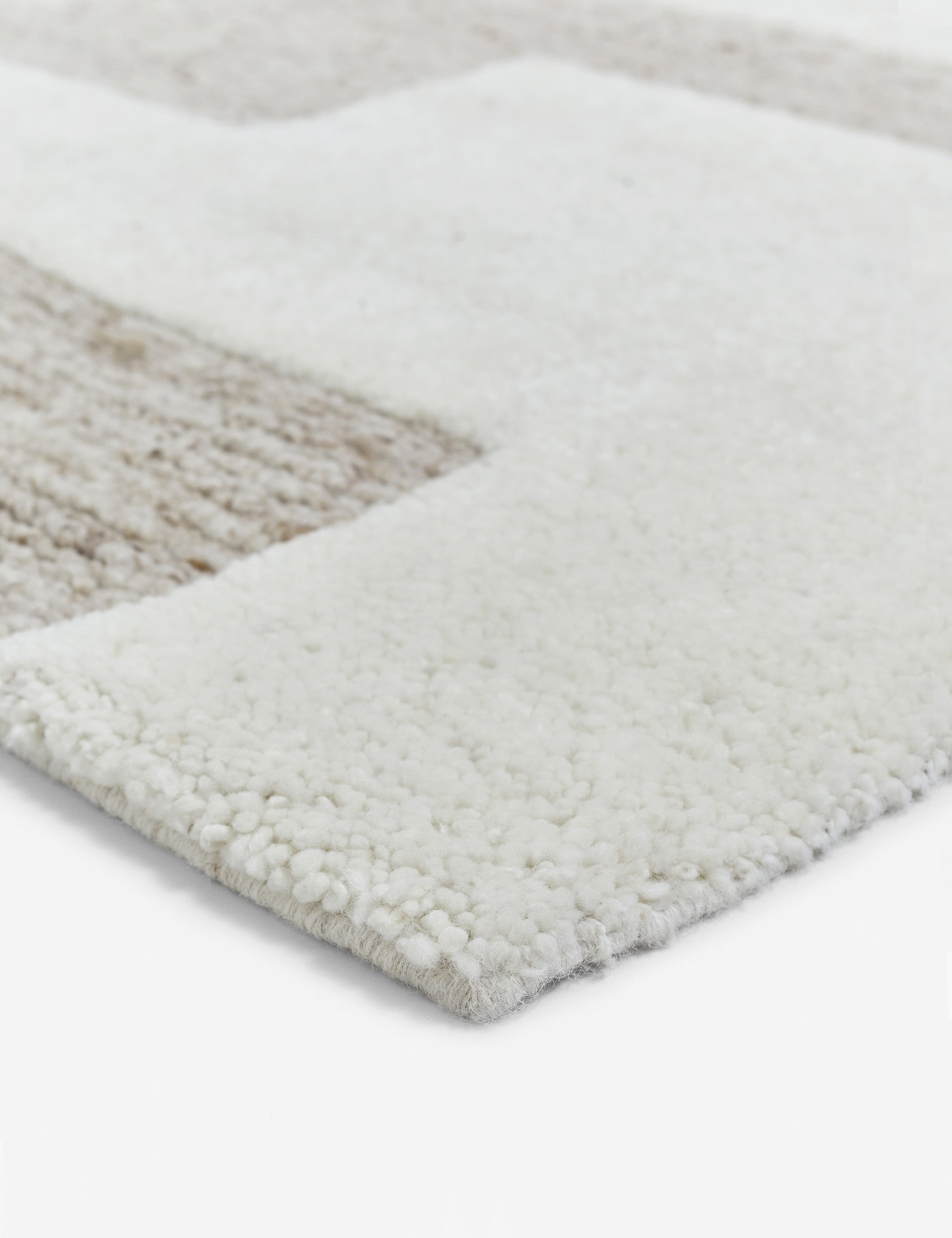 Oasis Neutral Abstract Area Rug by Élan Byrd