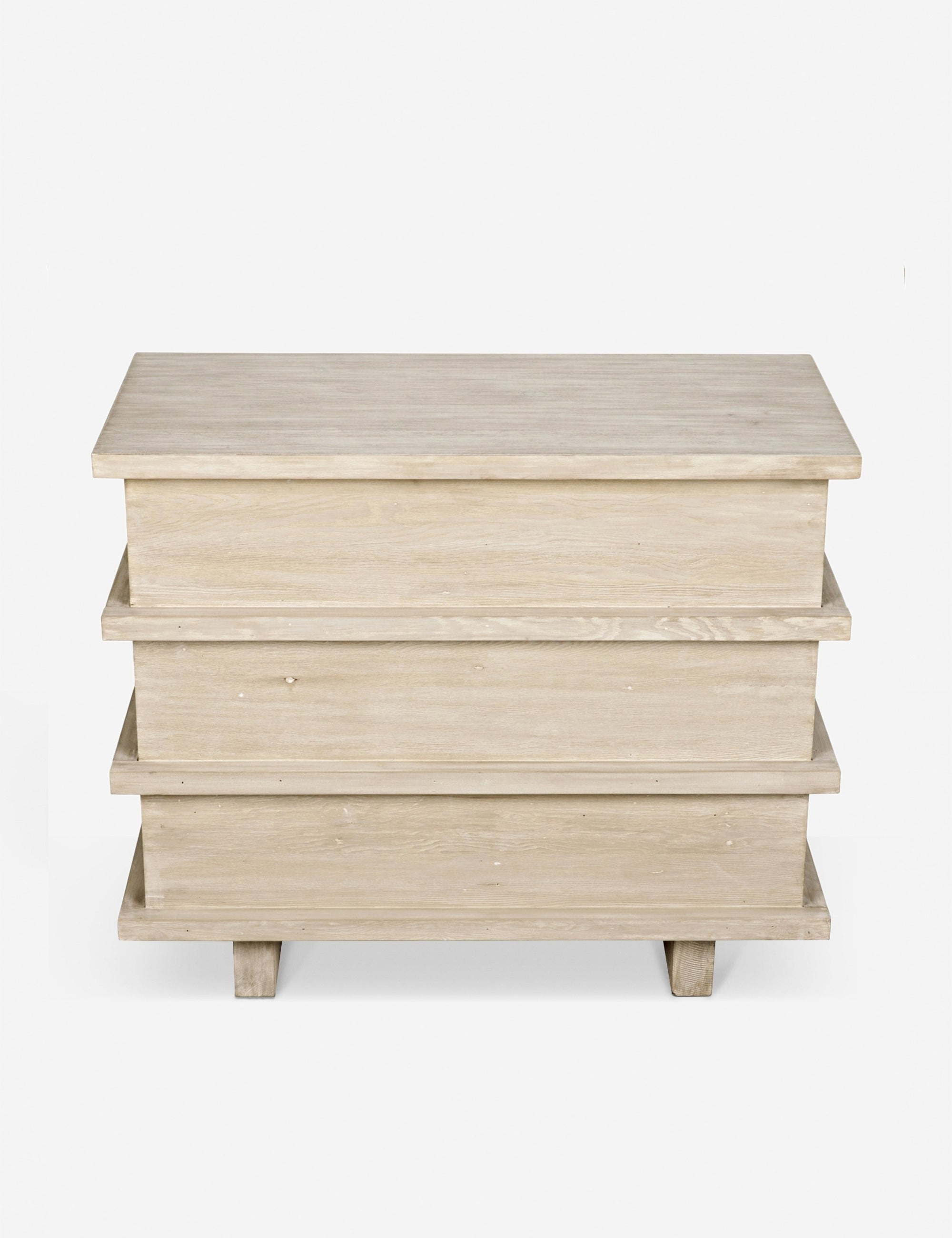 Corliss White Wash 3-Drawer Dresser