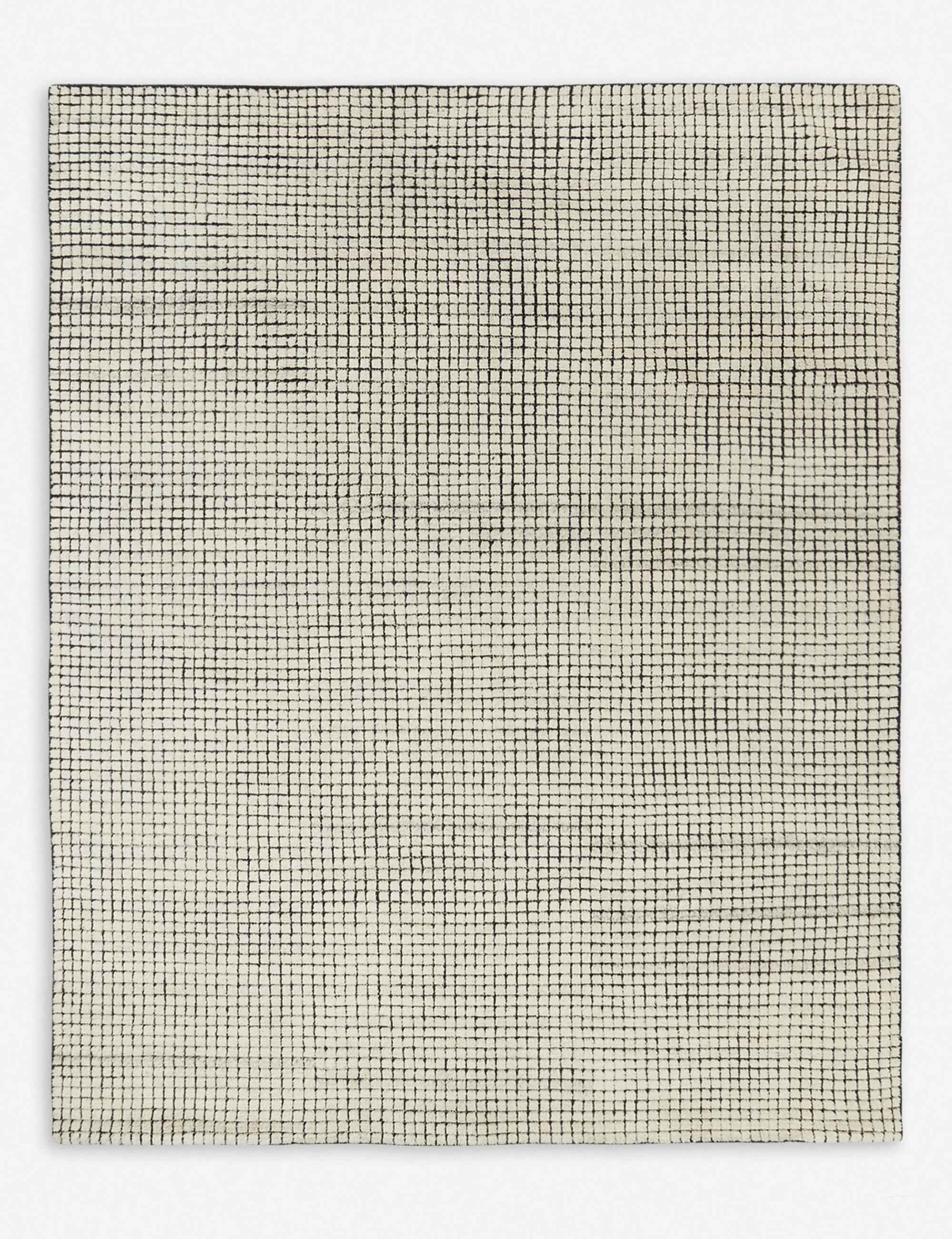 Uma Checkered Mid Century Modern Area Rug